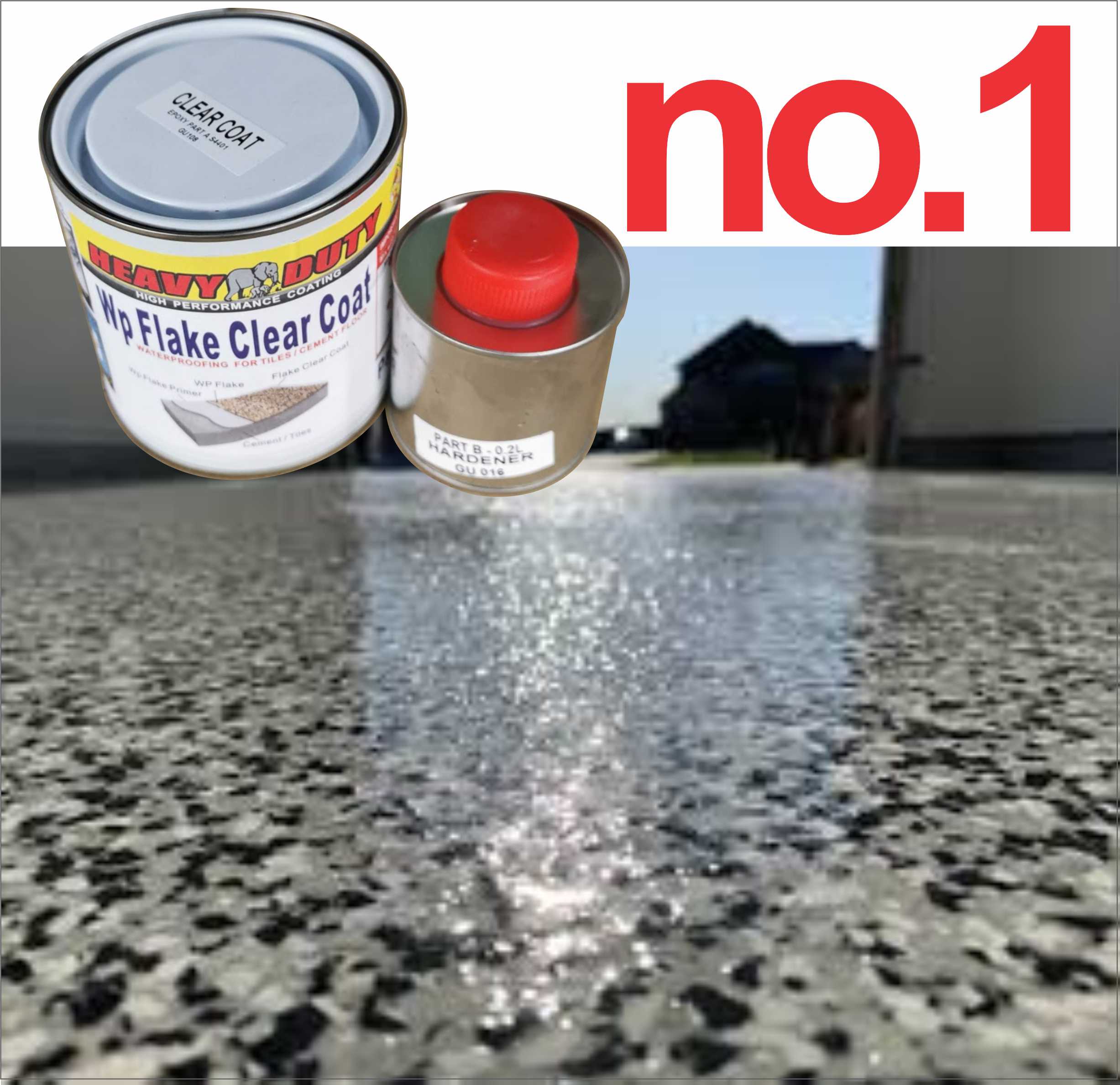 1L FLAKE CLEAR COAT ONLY ( 1L ) EPOXY TOP COAT CLEAR FOR FLAKE COLOURS ...