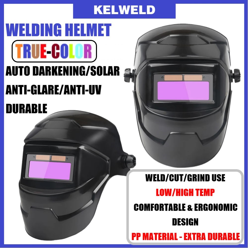 Solar Automatic Auto Darkening Welding Shield Helmet Mask Cap Eye ...