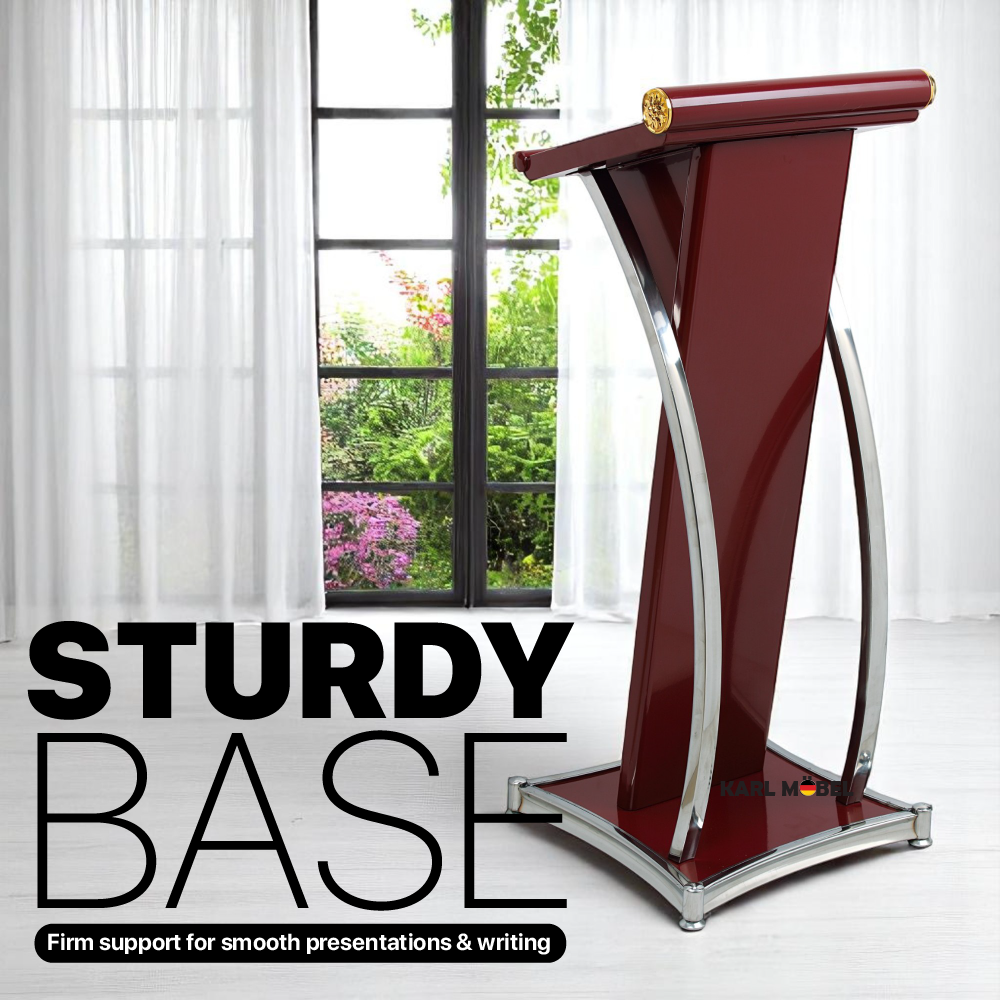 Ready Stock Rostrum Podium stand Speaker Stage Reception Lecture Hall ...