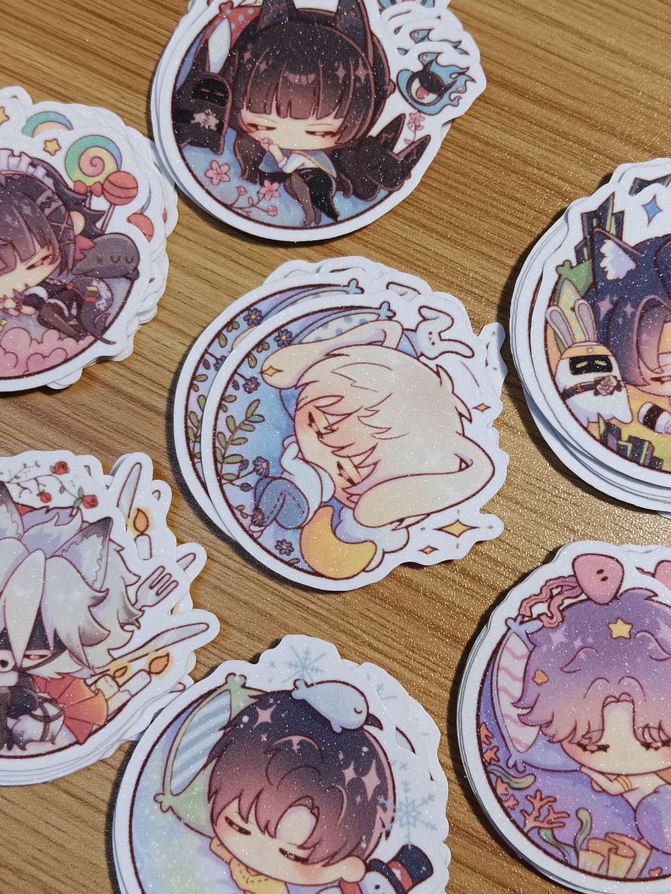 [ZENLESS ZONE ZERO] Sticker Harumasa | Miyabi | Lycaon | Ellen | Shopee ...
