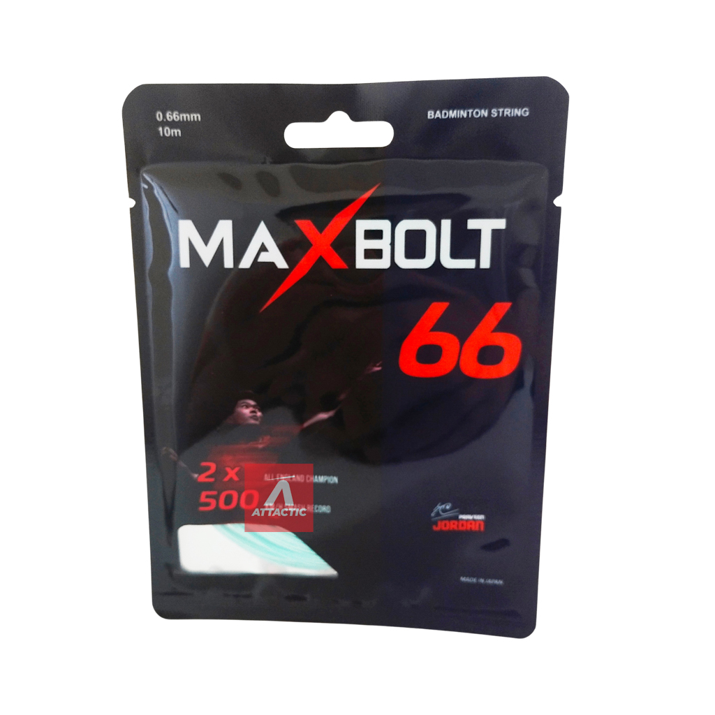 Maxbolt MBS 66 MBS66 Badminton String Tali (0.66mm) High Repulsion ...