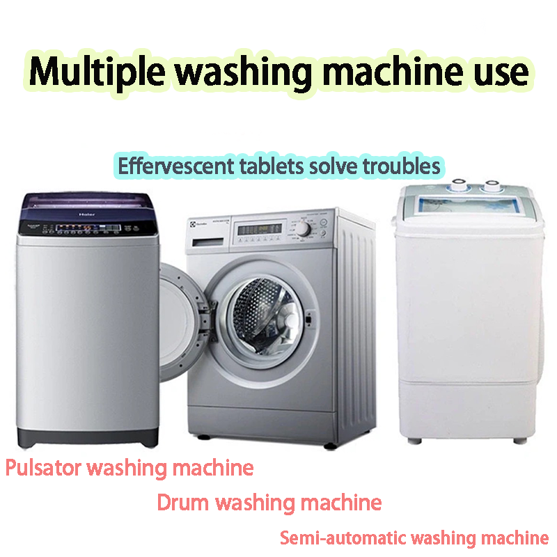 Washing Machine Drum Cleaner Tablets washing machine clean Strong ...