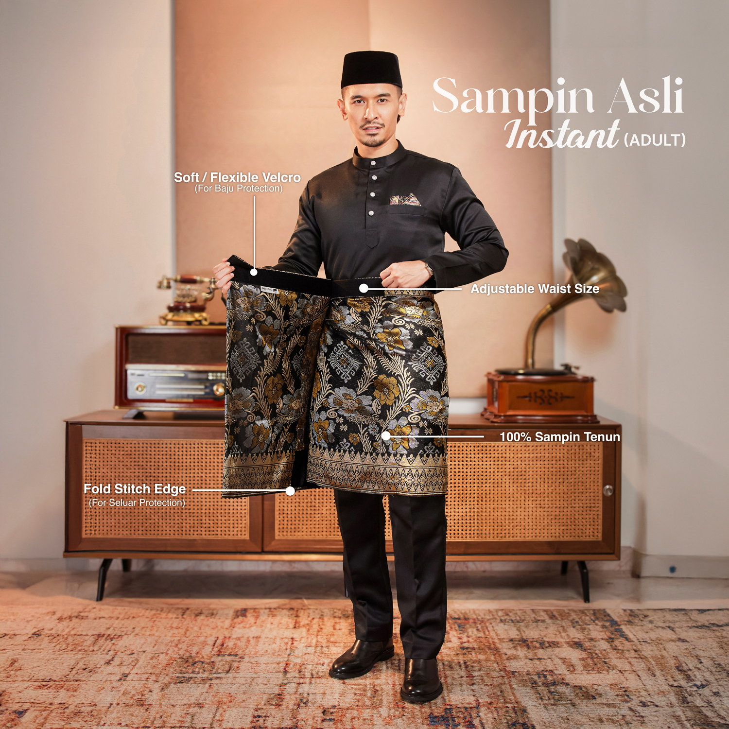 SAMPIN ASLI INSTANT - ADULT (2025) 1 | Shopee Malaysia