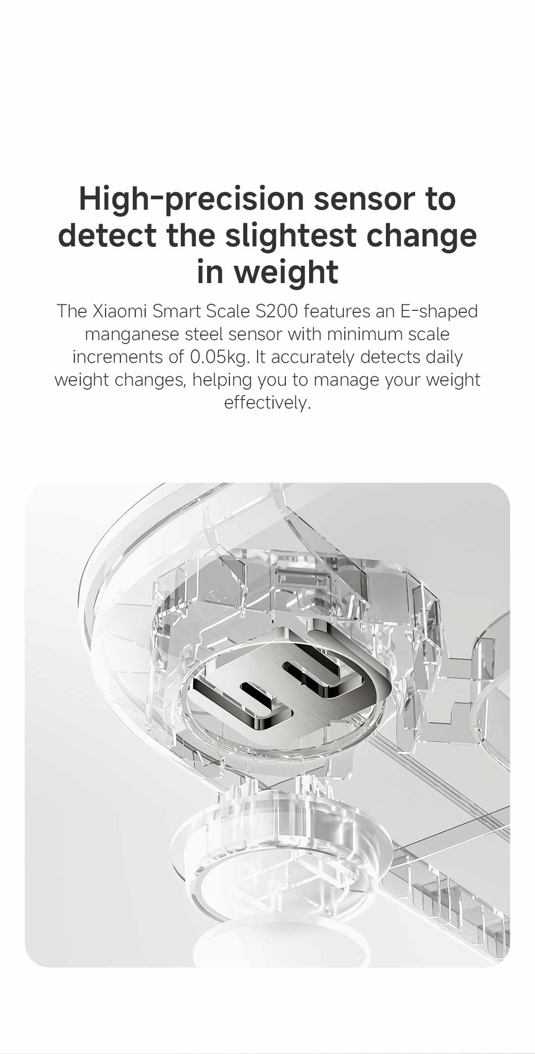 Xiaomi Smart Scale S200 | High-Precision Sensors | Multifunctional Use ...