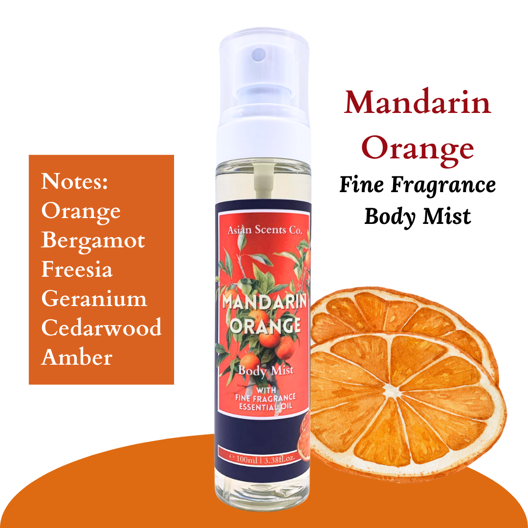 Asian Scents Co. Mandarin Orange Fragrance Body Mist (100ml) | Shopee ...