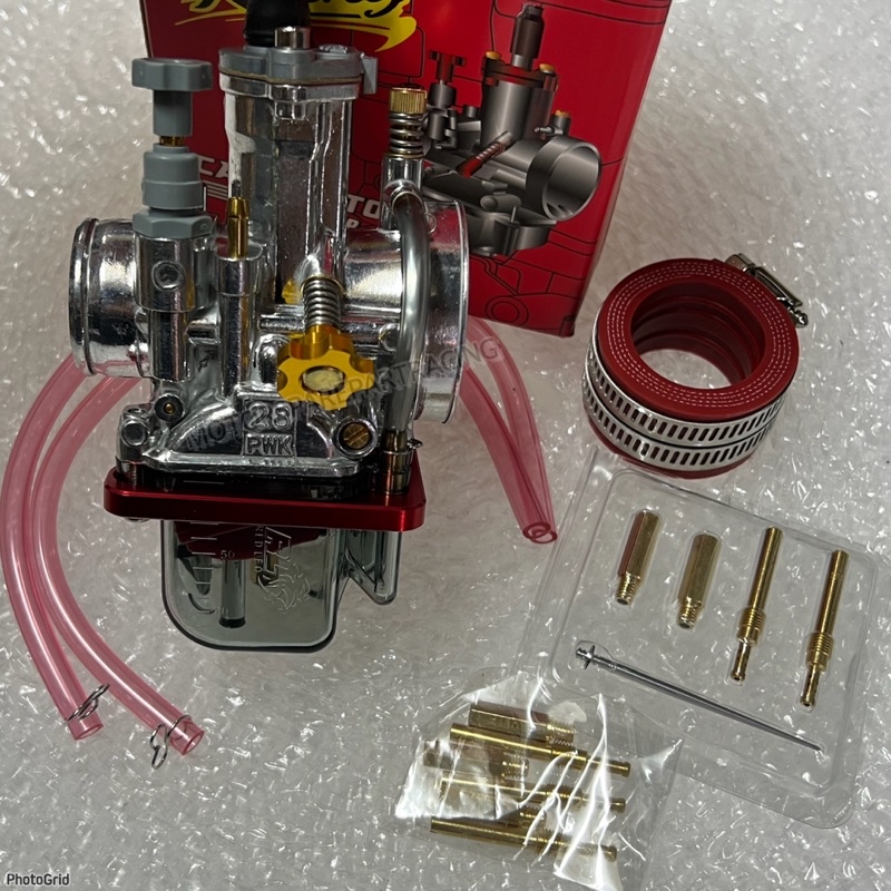 PWK CARBURETOR RED LEO ORIGINAL 💯 28mm 30mm 32mm 34mm | Shopee Malaysia