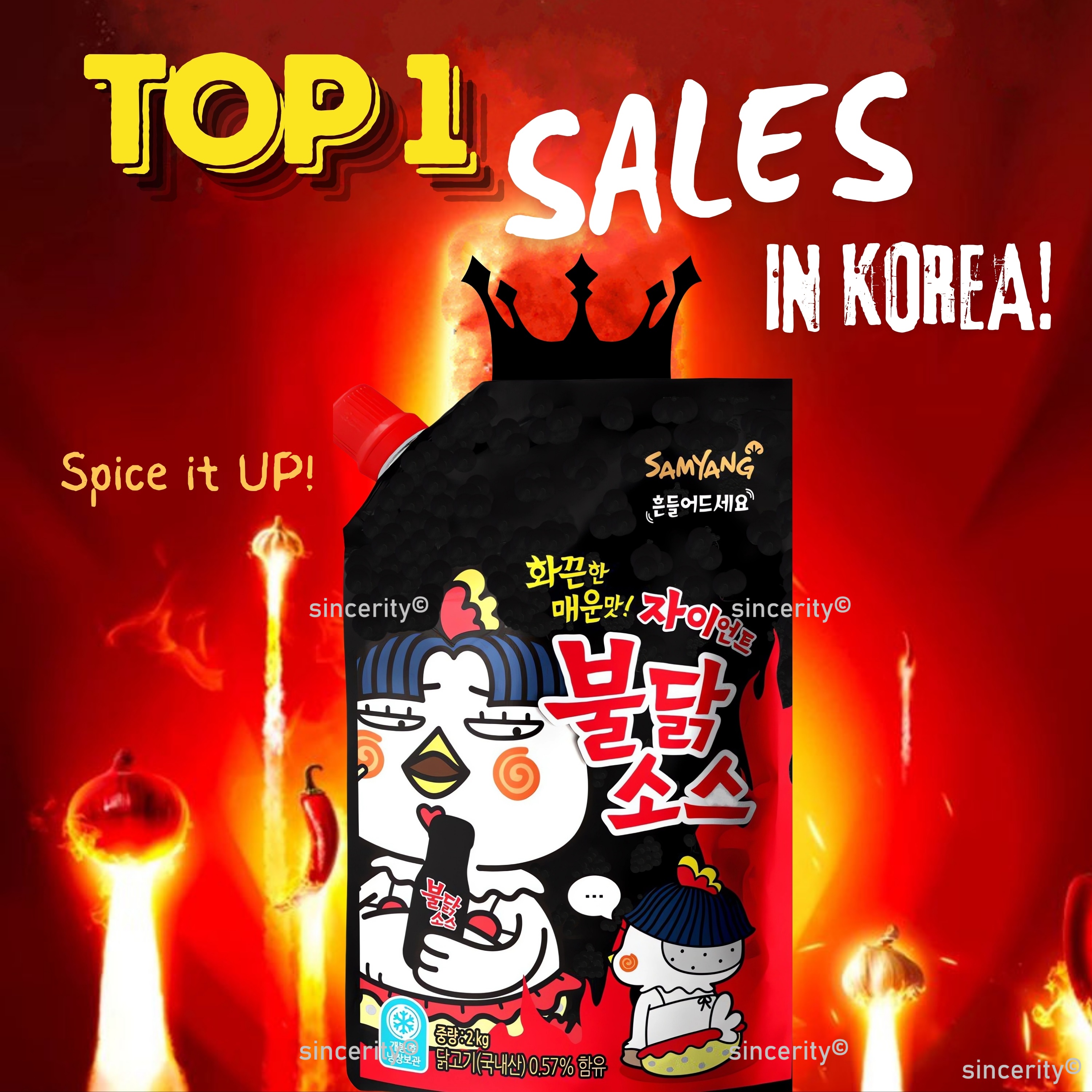 Korea Samyang Buldak Spicy Chicken Noodle Sauce Spicy Mayo Carbonara ...