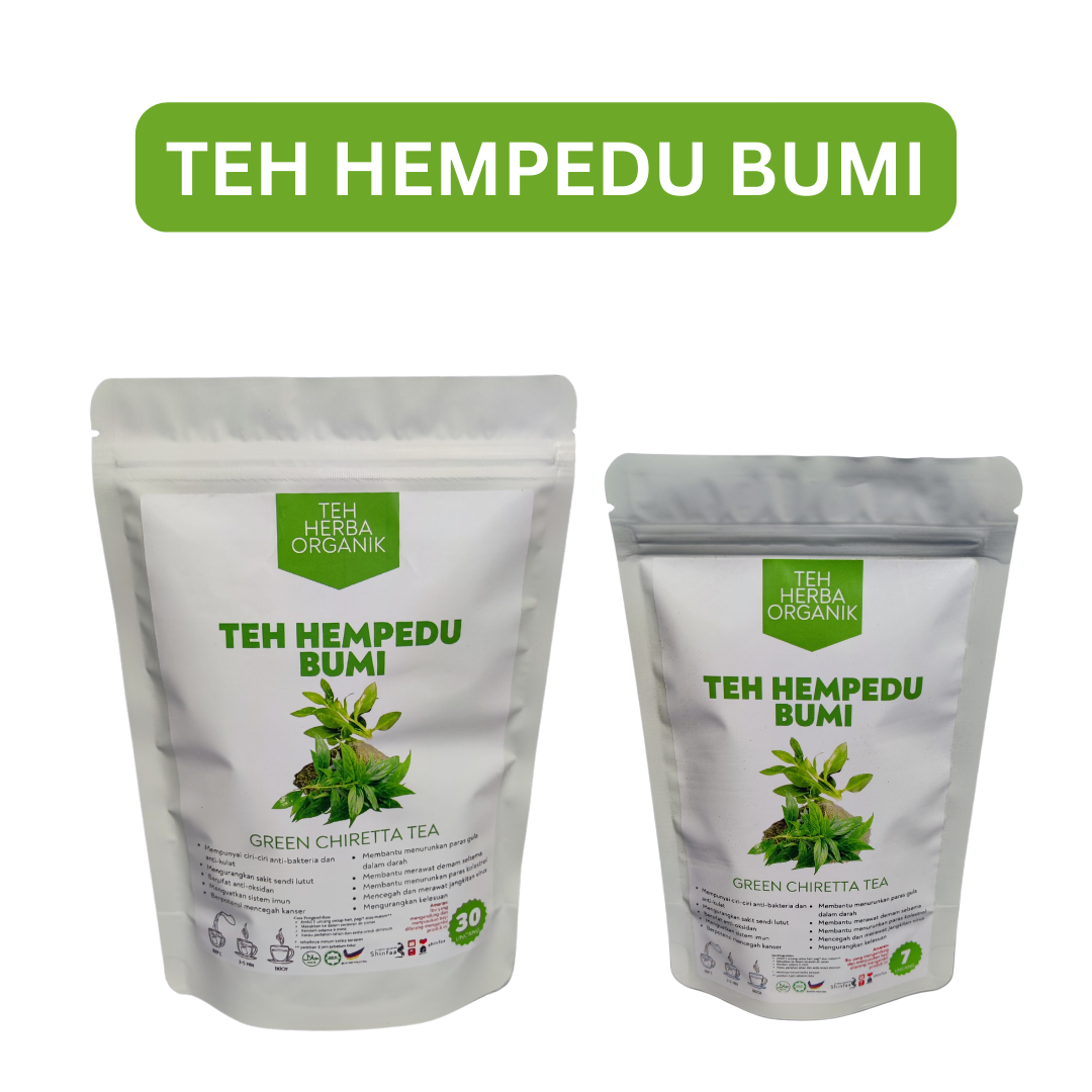 Teh Hempedu Bumi | Green Chiretta Tea | Shopee Malaysia