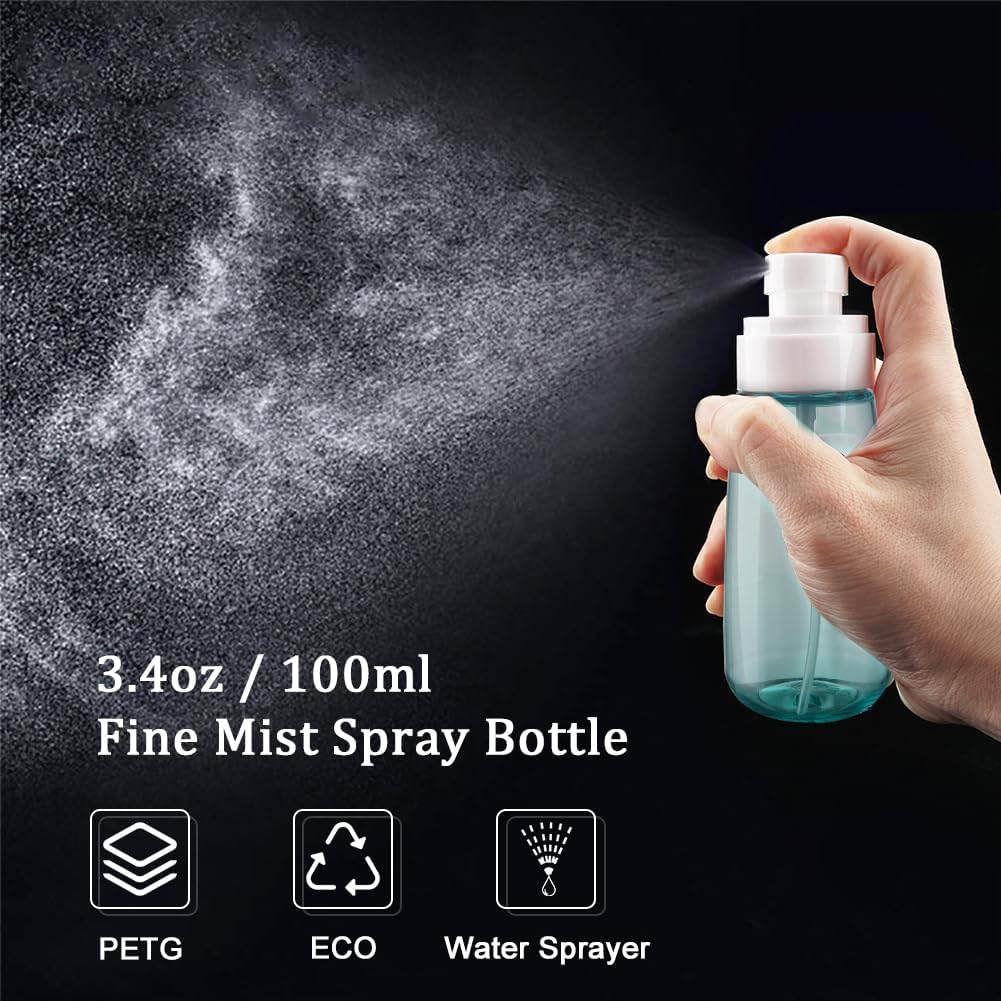Small Spray Bottle, Travel Size Spray Bottles Refillable Fine Mist Hair ...