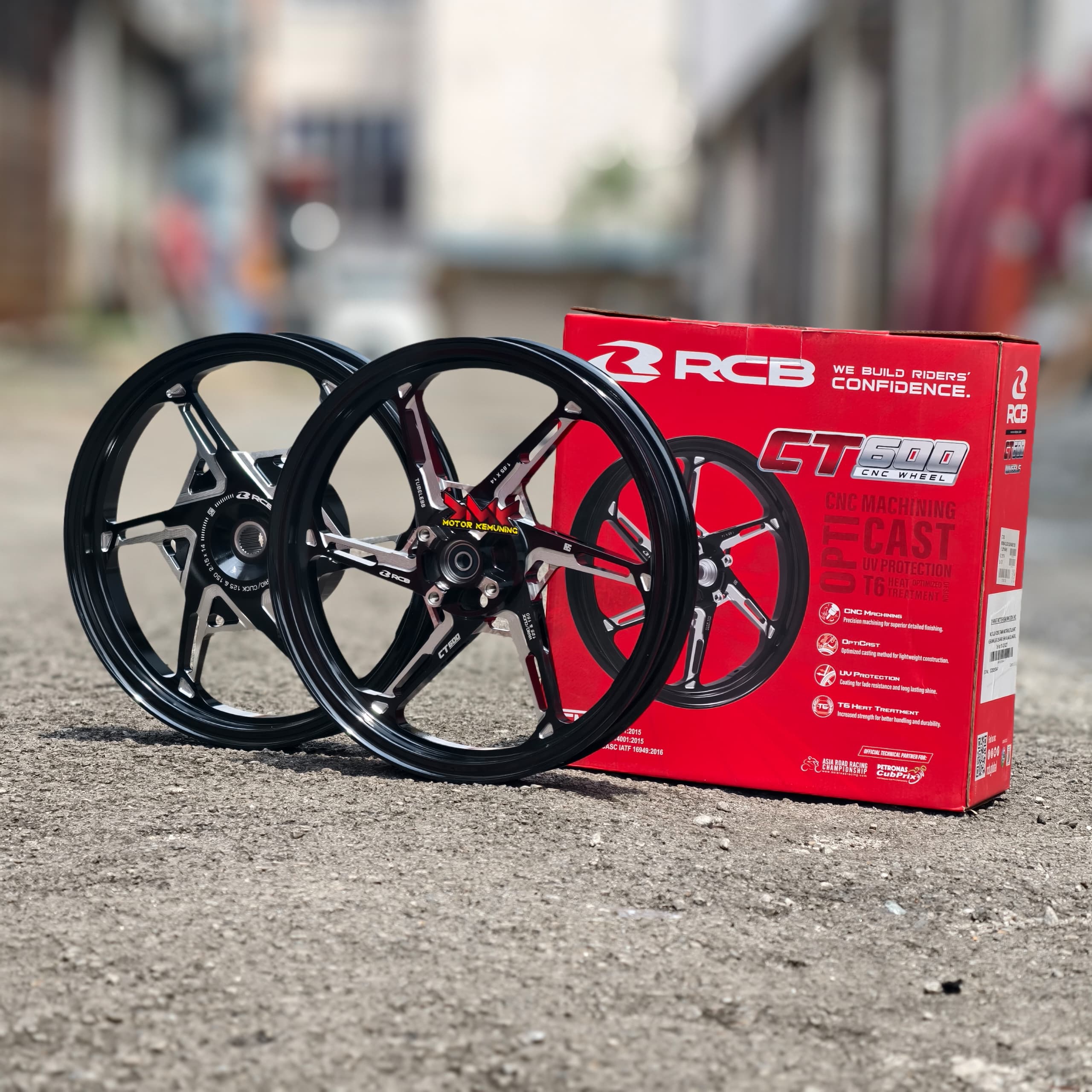SPORT RIM RCB CT600 VARIO 150 (4 HOLE) VARIO125 CLICK 125 1.85/2.15X14 ...