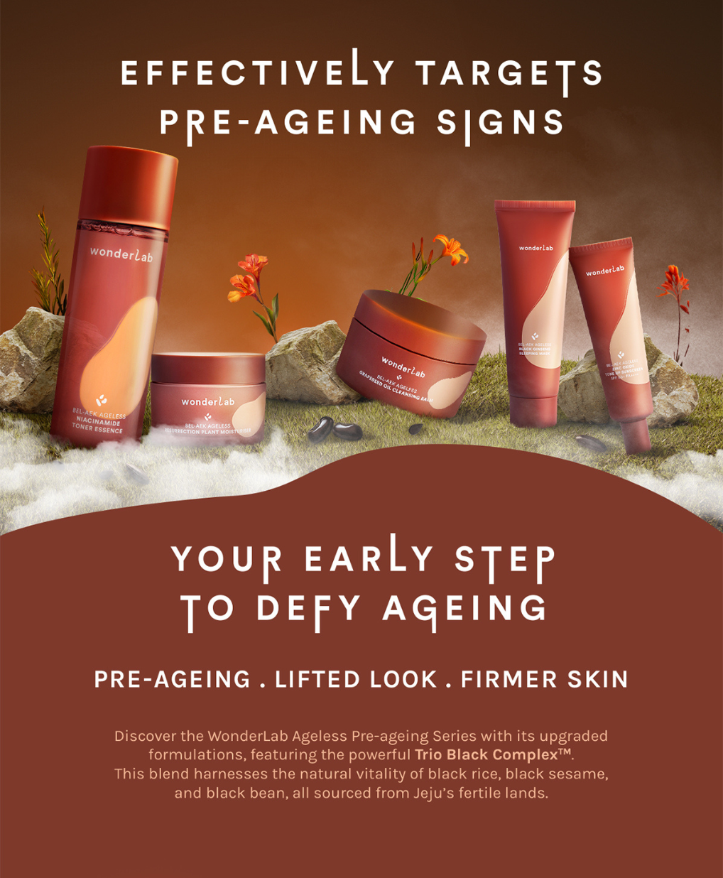 WonderLab Night Renewal Package (Ageless Sleeping Mask + Toner Essence ...