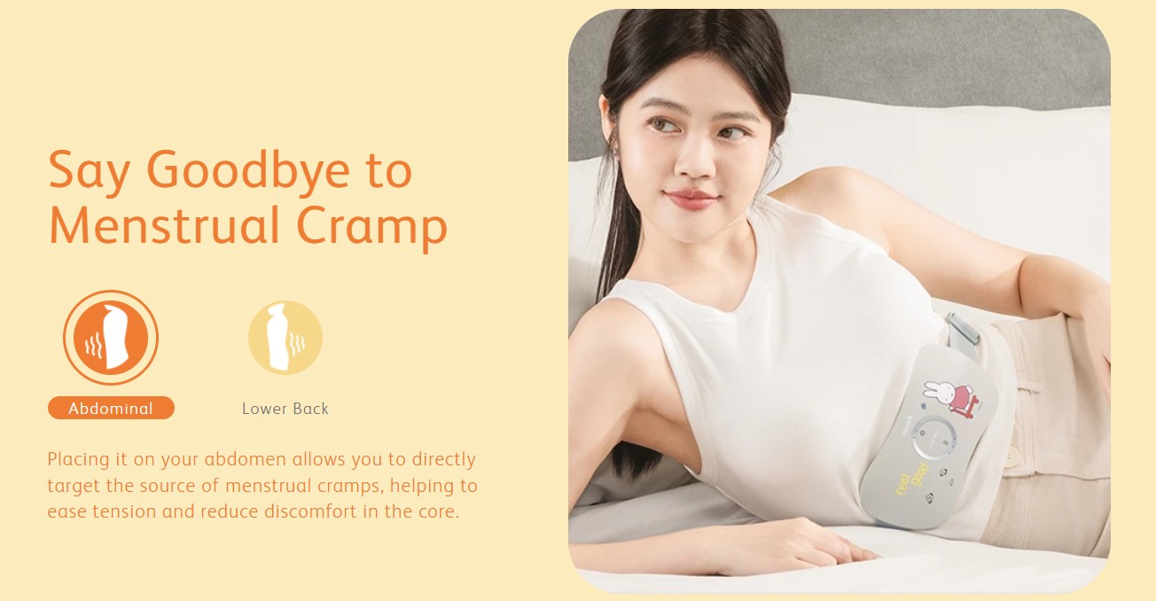 OSIM uZap Warm Vibrating Abdominal Massager Miffy Edition | Shopee Malaysia