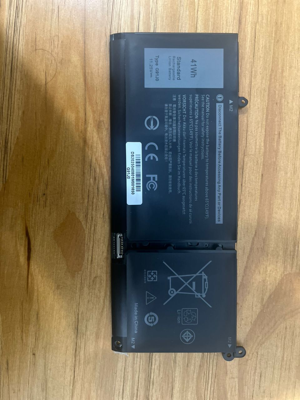 Dell 927N5 G91J0 MGCM5 GDM50 11.25V 41WH Latitude 3320 3420 3520 ...