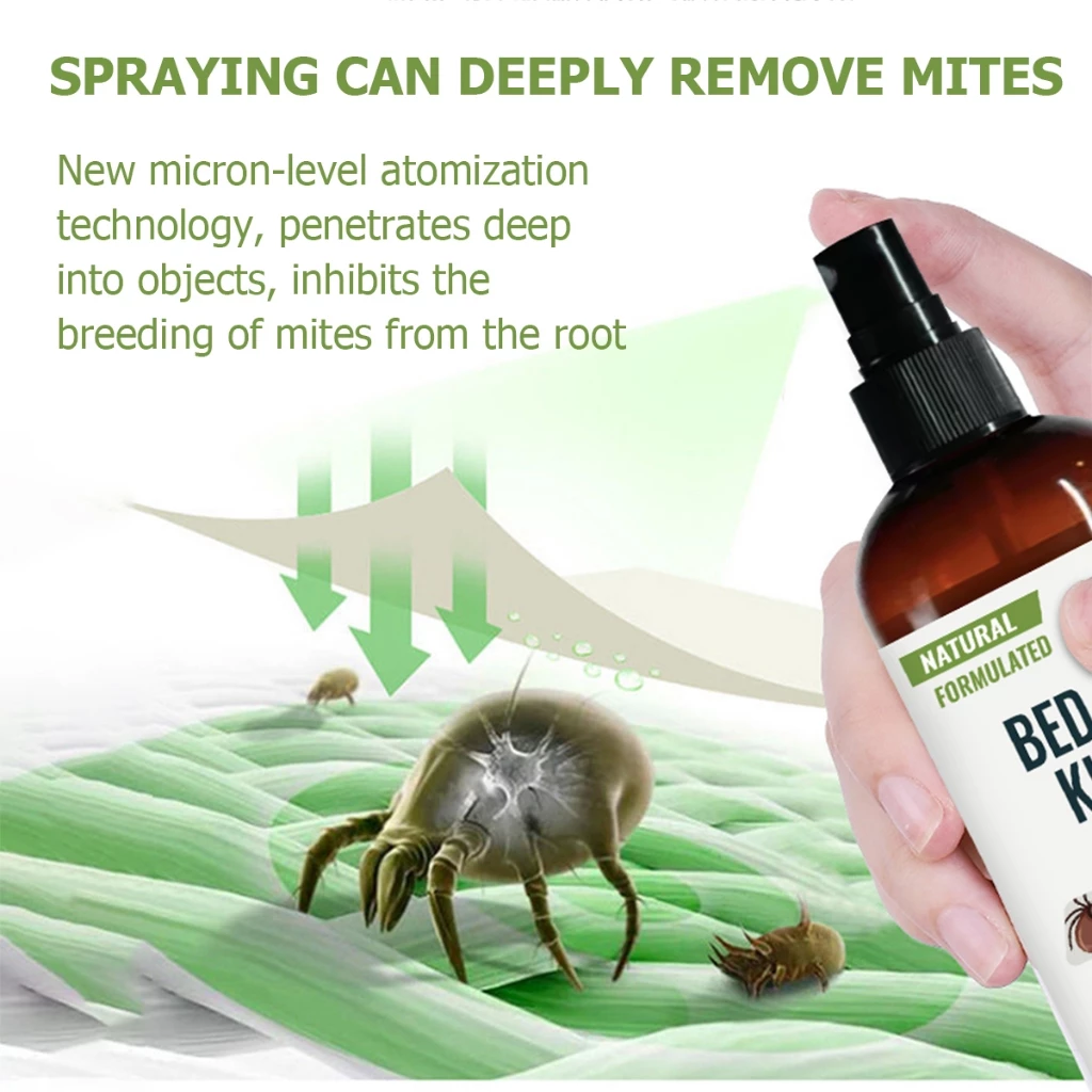[READY STOCK] Mite Removal Spray Mite Remover Bed Bug Spray killer ...