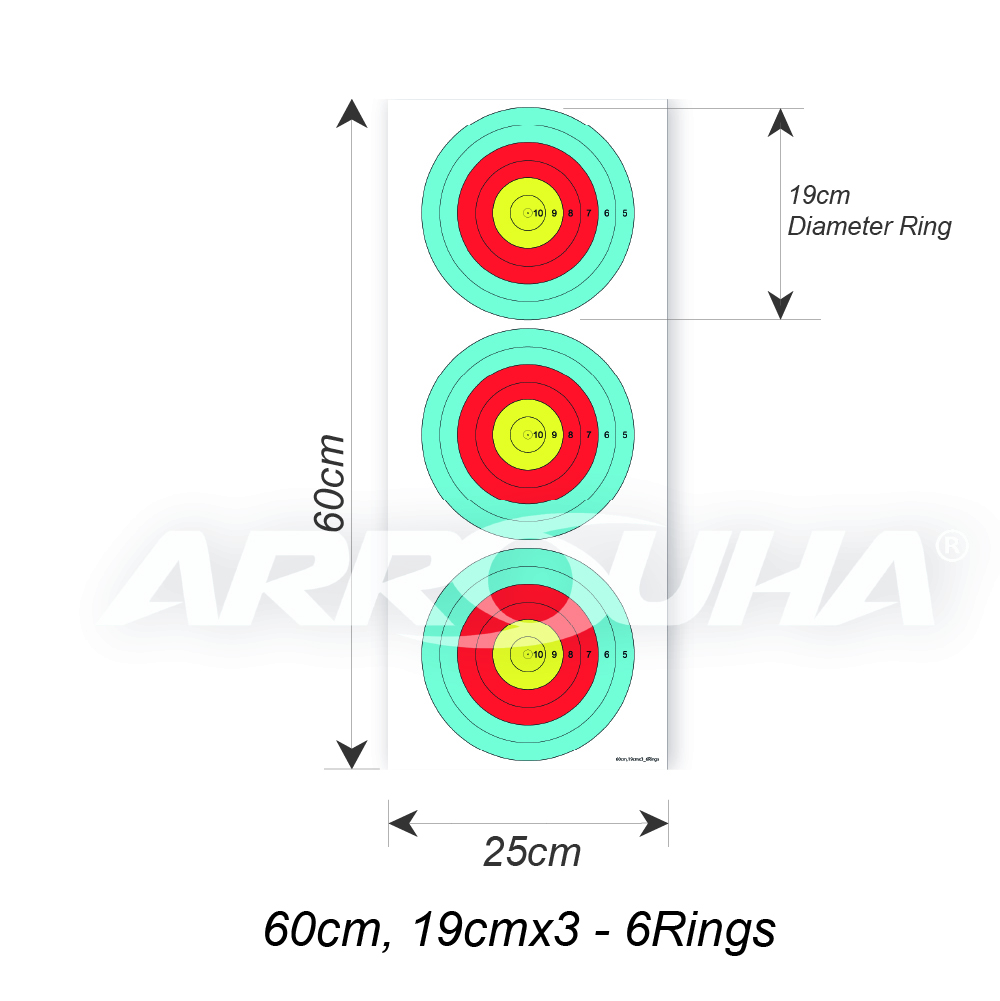 Target 3 Spots Traffic Light for 60cm 80cm and 100cm Target Board ...