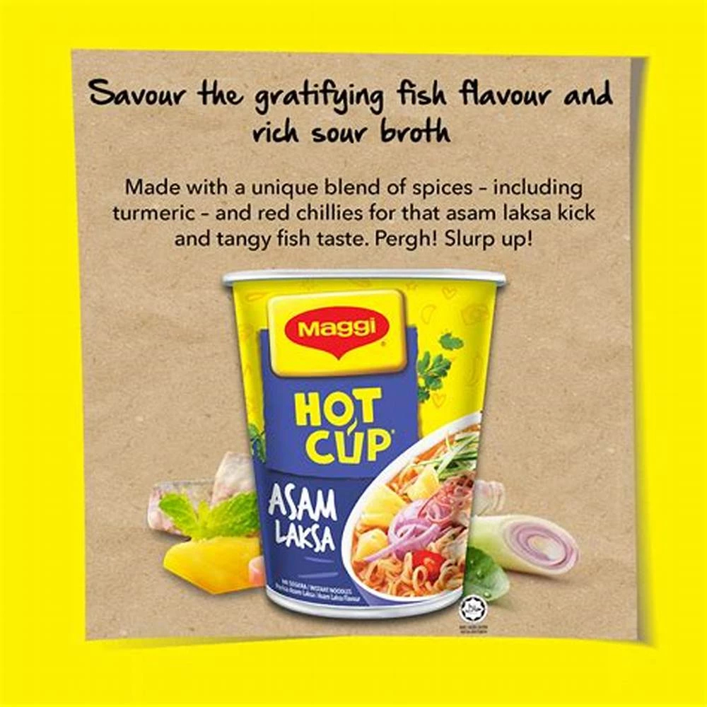 MAGGI HOT CUP NOODLES (6 CUPS ) | Shopee Malaysia