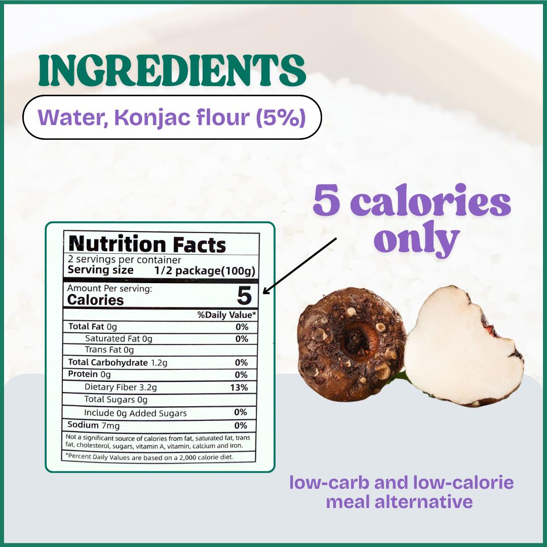 Konjac Noodles/ Kuay Tiao/ Rice/Udon 270g l ow carbs healthy food ...