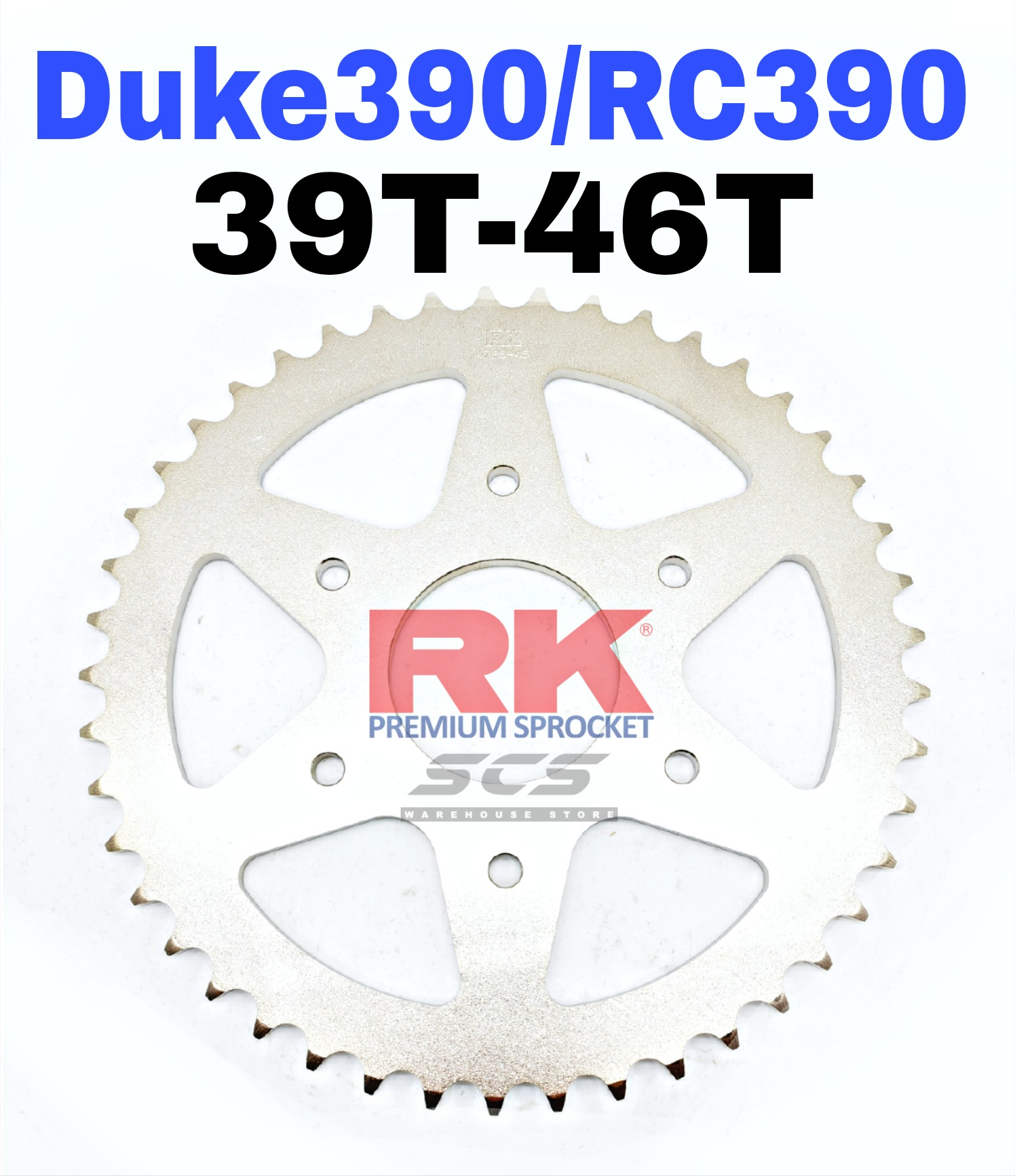 RK Original Rear Sprocket KTM Duke 390 RC 250 RC 390 RC200 Duke 250 ...