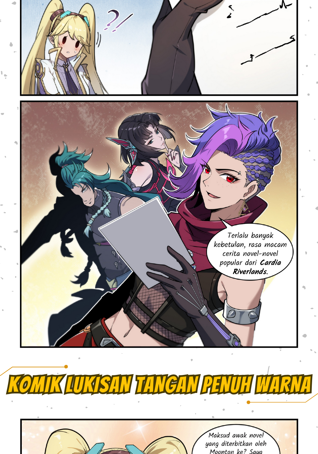 MLBB OFFICIAL COMIC BOOK OUTLAW PART 4 BUKU KOMIK RASMI MOBILE LEGENDS ...