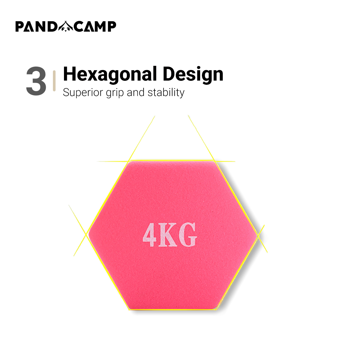 Hexagon Dumbbell Home Weight Lifting Training Equipment Fitness ...