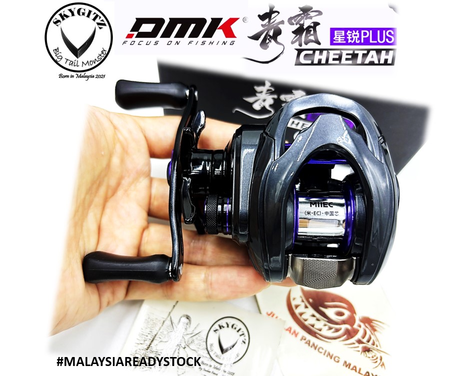 SKYGITZ MALAYSIA DMK CHEETAH STAR PLUS DC SYSTEM FISHING Baitcasting ...