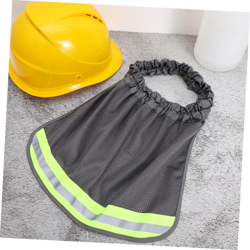 Universal Safety Helmet Sun Shade Protection with Reflective Birdseye ...
