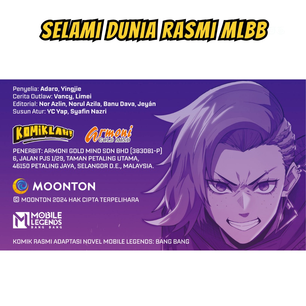 KOMIK RASMI MLBB: MOBILE LEGENDS BANG BANG PART 1, PART 2 , PART 3 ...