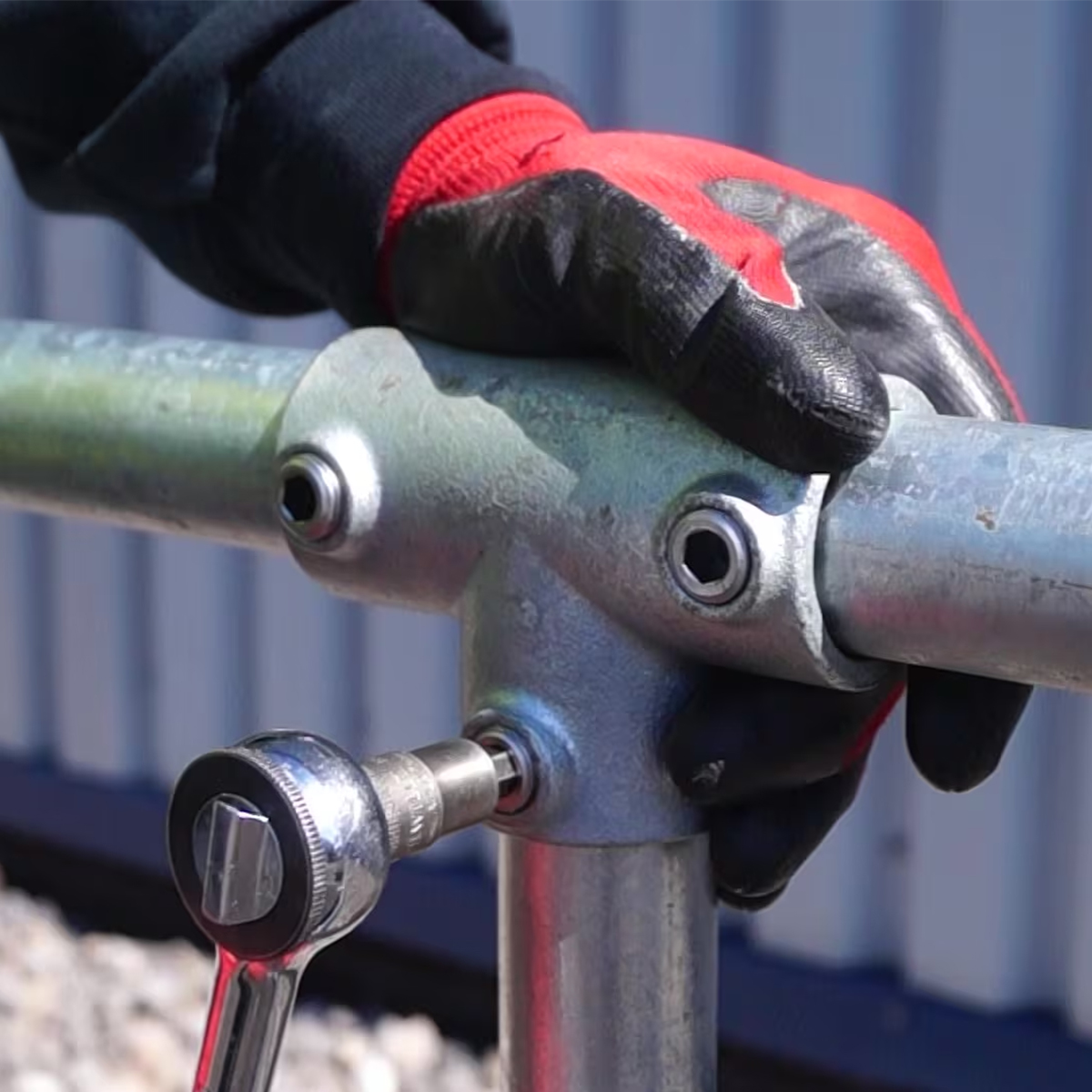 Home Store Key Clamp Fittings Hot Dip Galvanised – Untuk Pagar, Rak ...