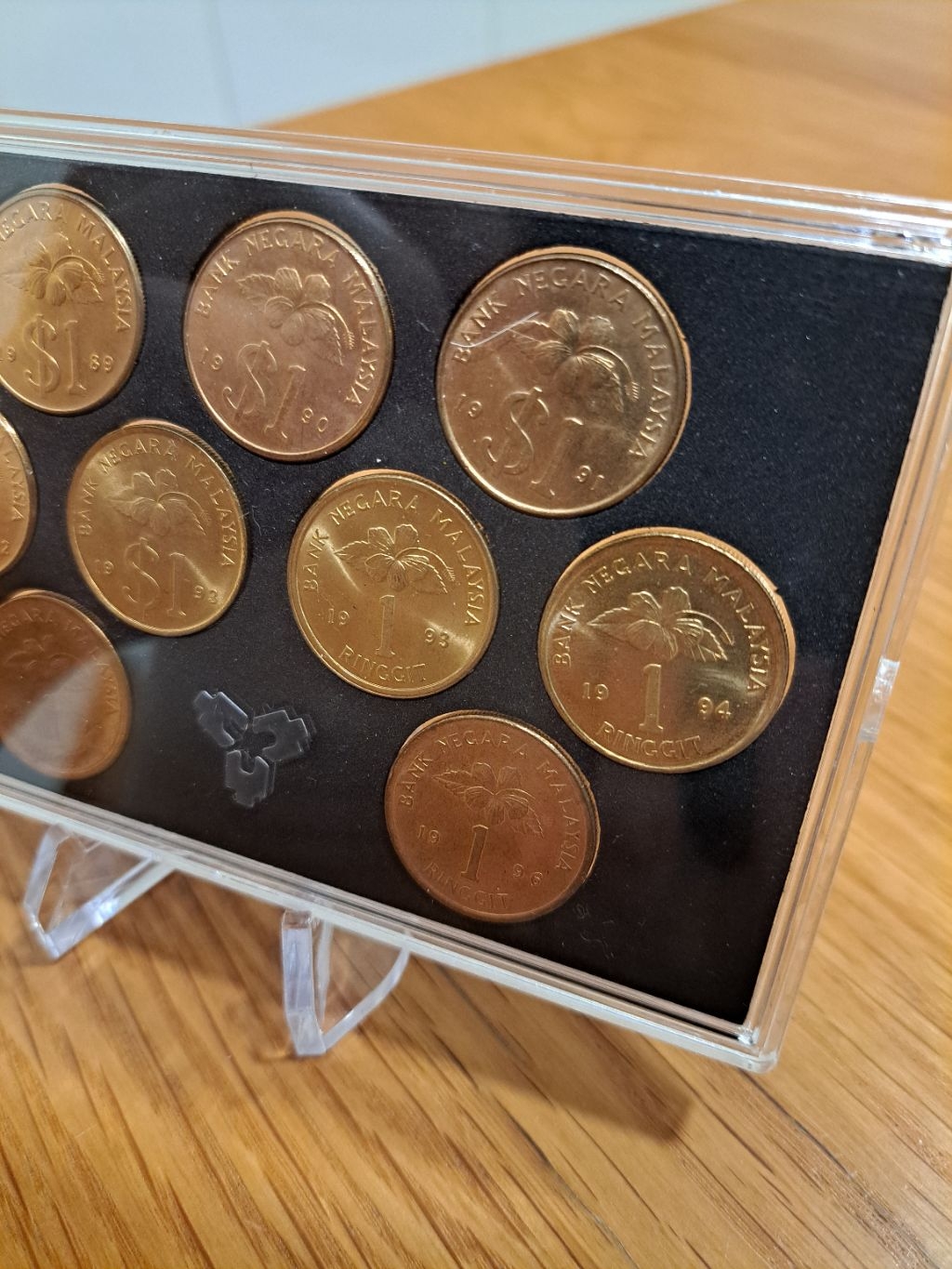 (1989~1996) Malaysia Duit Syiling Lama 2nd Series Coin Ringgit Complete ...