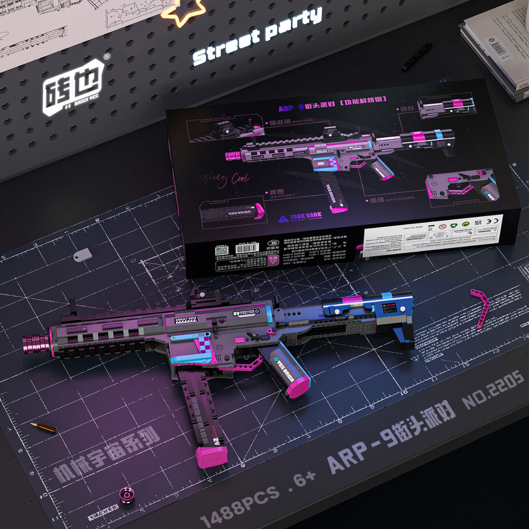Yes Brick MP5 KSv Building Blocks Assemble Toys Gun Weapon Bricks Gift ...