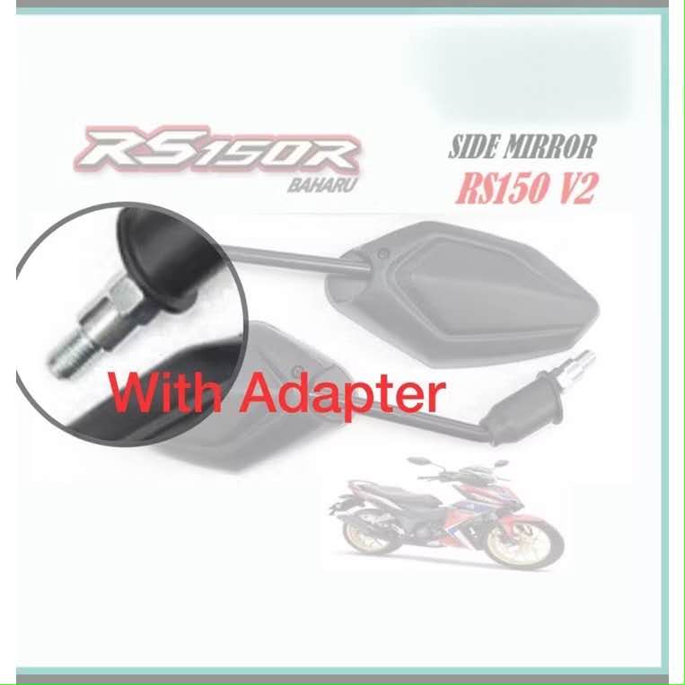 SIDE MIRROR HONDA RS150R RS150 V1 V2 ORIGINAL 1SET LEFT AND RIGHT ...