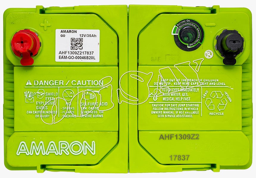 AMARON GO NS40 | NS40ZL | 38B20L | 46B20L (MF) - 35AH - Car Battery ...