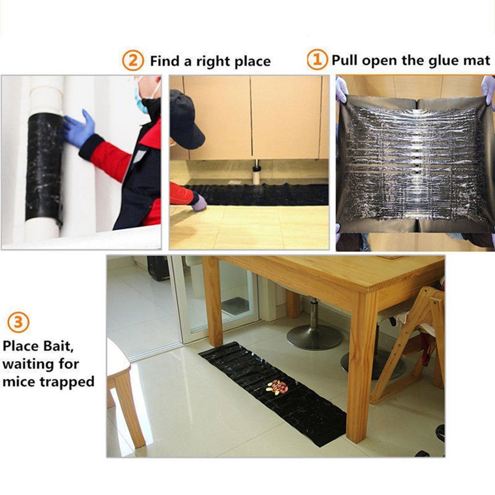 🎁BUY 10 FREE 1🎁Gam tikus Big Sticky Mice Glue Trap High Effective Mouse ...