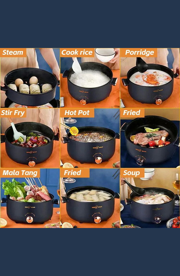 [Ready Stock] 5L Electric Cooker Electric Pot Mini Multi Electric Pot ...