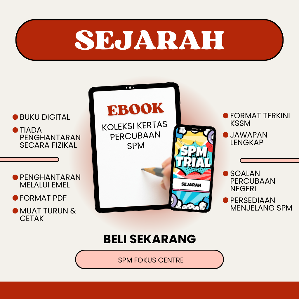 SPM Sejarah | SPM Past Year Paper | SPM Trial Paper | SPM PDF | Shopee Malaysia