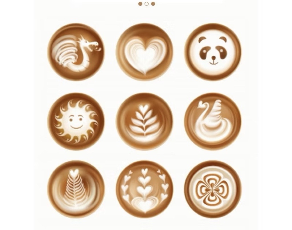 Coffee Latte Art Pen Stainless Steel Needle with Solid Wood Handle ...