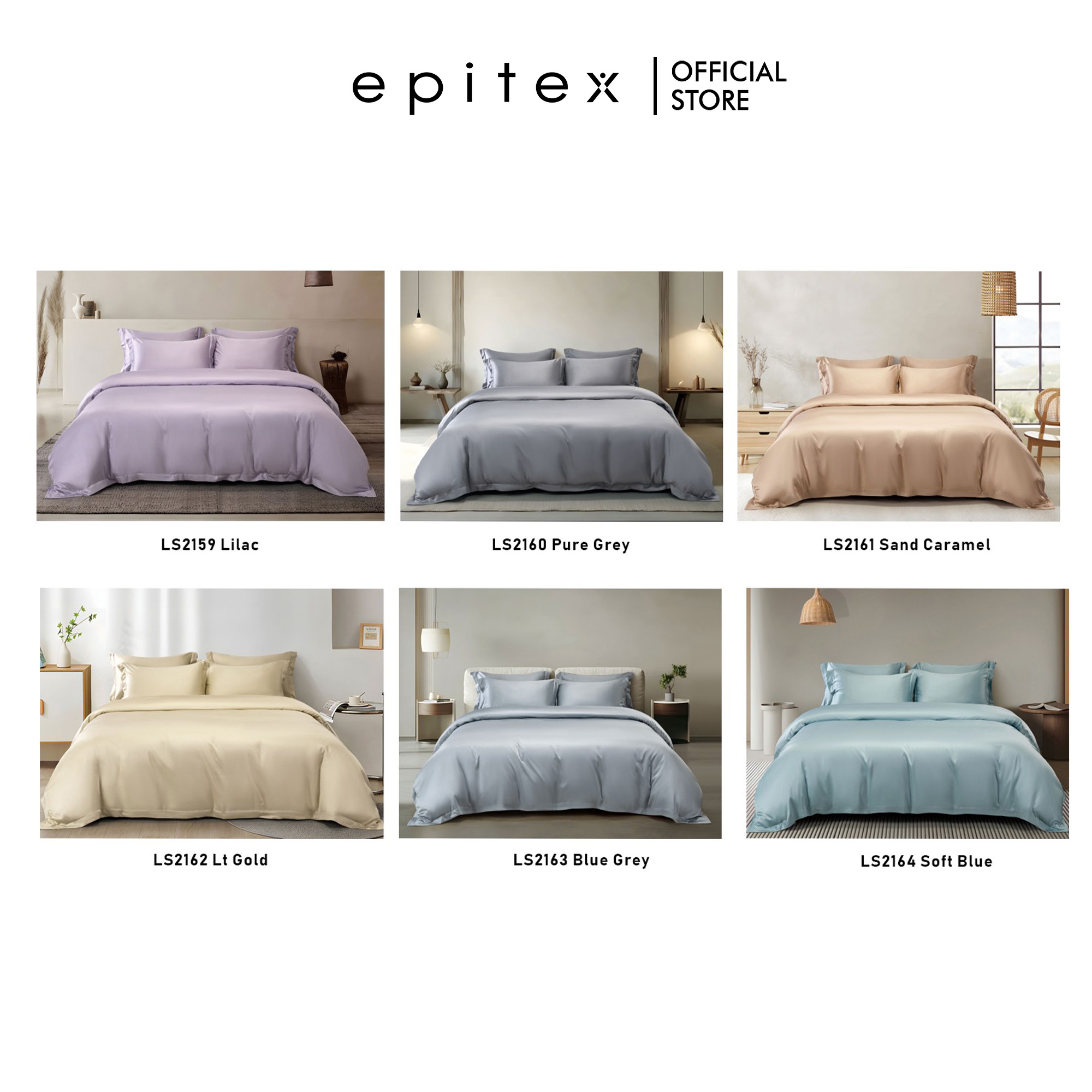 Epitex Lyoluxe 1200Tc Lyocell Solid Pillow Case | Silky Pillow Case ...