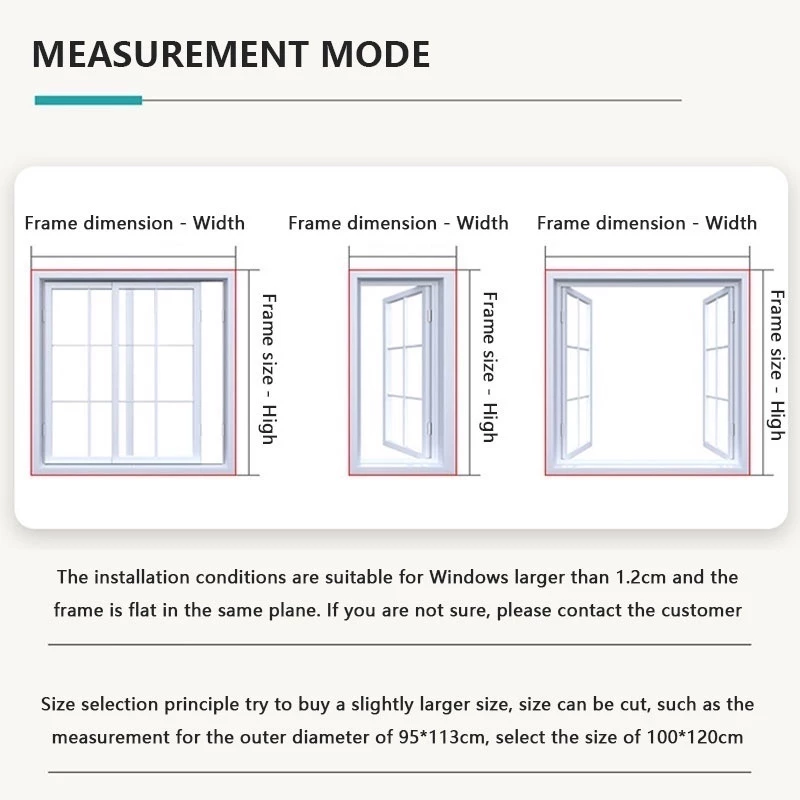 Magnetic Screen Sticky Type ( Full Set - ALL Frame ) DIY Insect Screen ...