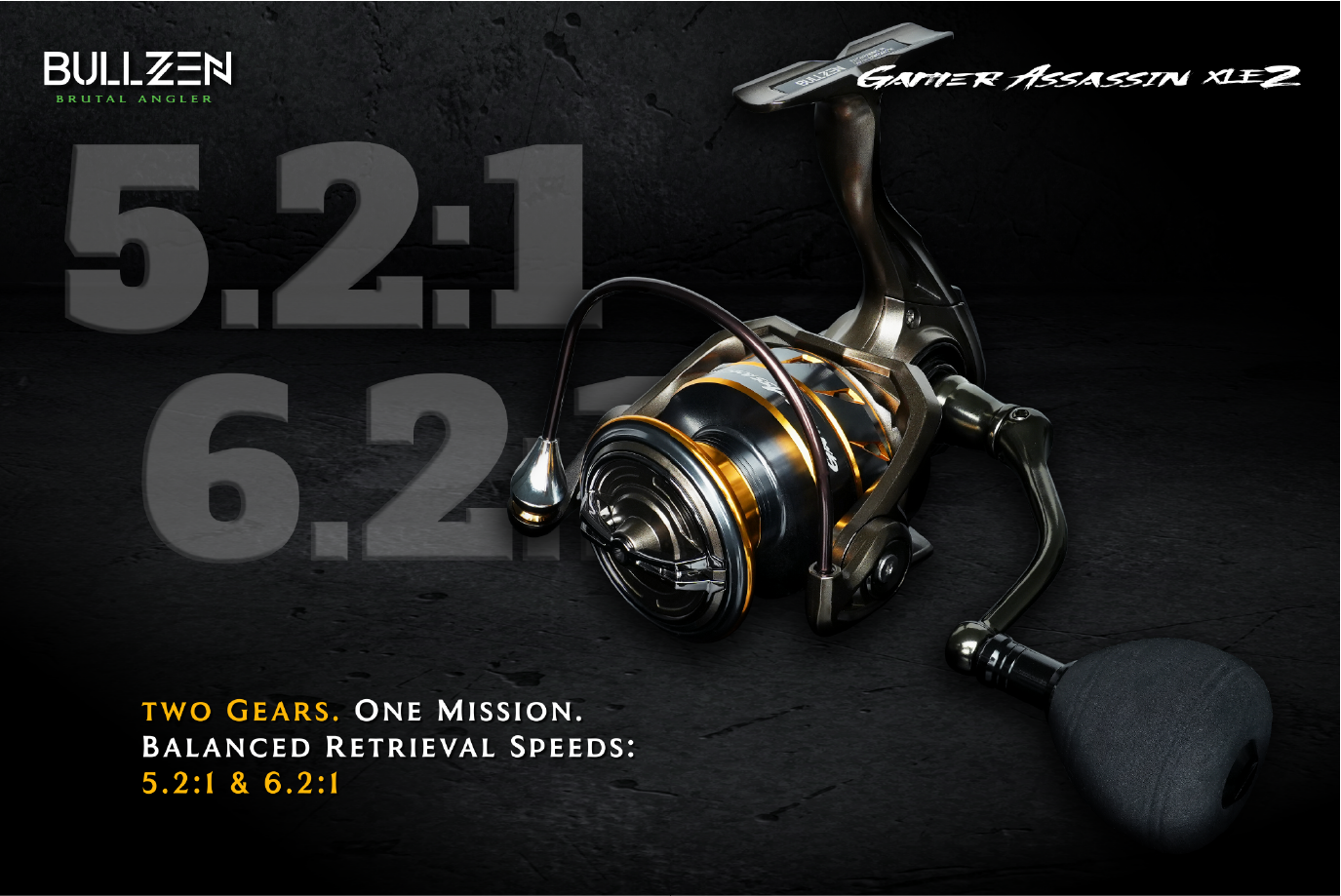 Bullzen Gamer Assassin XLE 2 Fishing Reel | Shopee Malaysia
