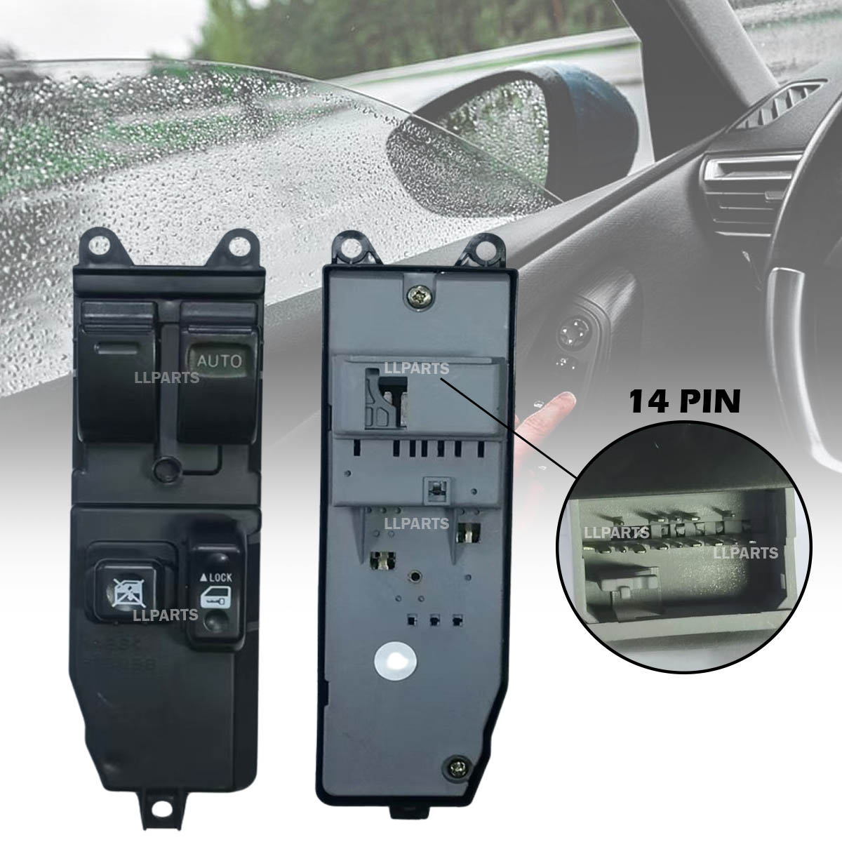Toyota Hiace KDH200 Van Power Window Main Switch Suis tingkap Master ...