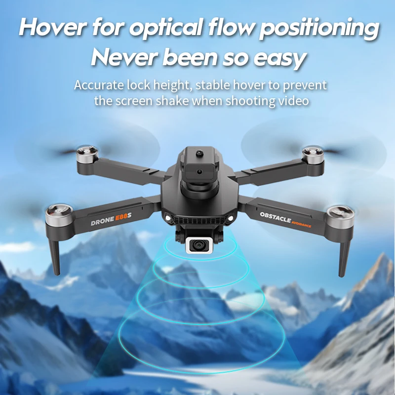 E88S Drone UAV 4K HD 2Camera Remote Control Wide Angle Drone Quadcopter ...