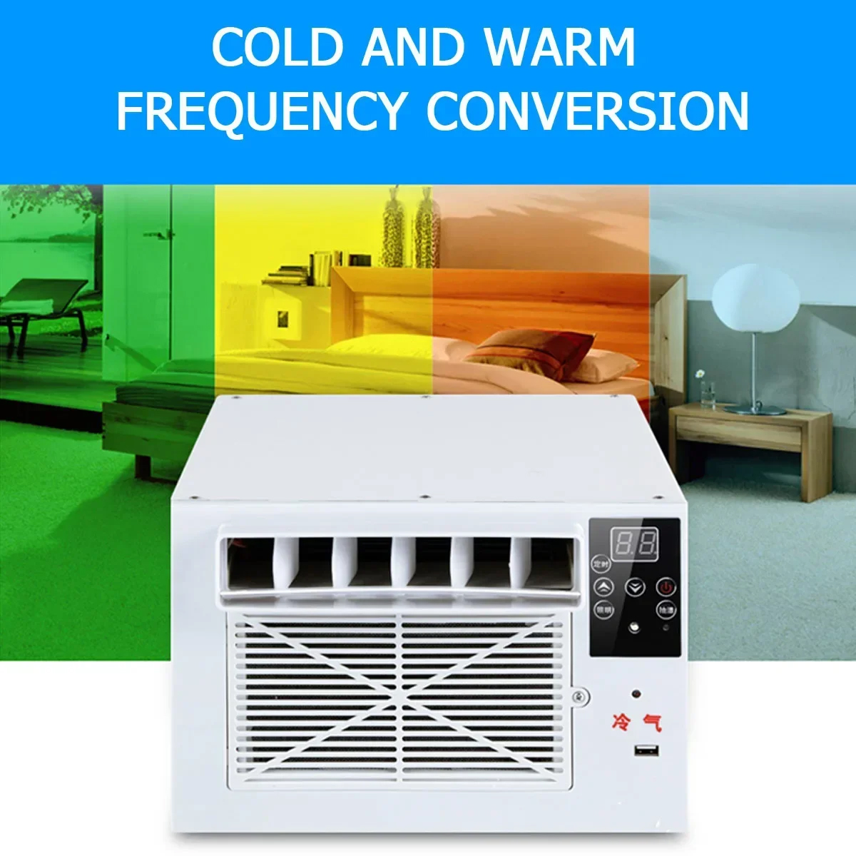 3500W Portable Air Conditioner Mini Air Cooler Tent Air Conditioner ...