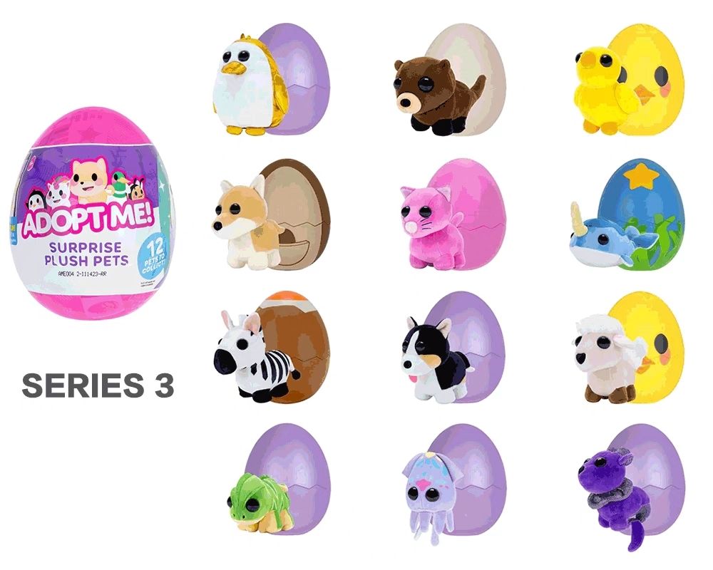 Adopt Me Mystery Pet Plush Doll Blind Box Toy Surprise Pack Fun ...