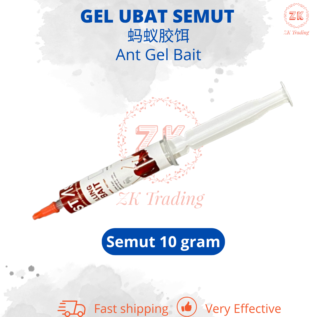 Pest Asia Gel Ubat Semut, Lipas, Cicak / Gel Ant Bait, Cockroach Bait ...