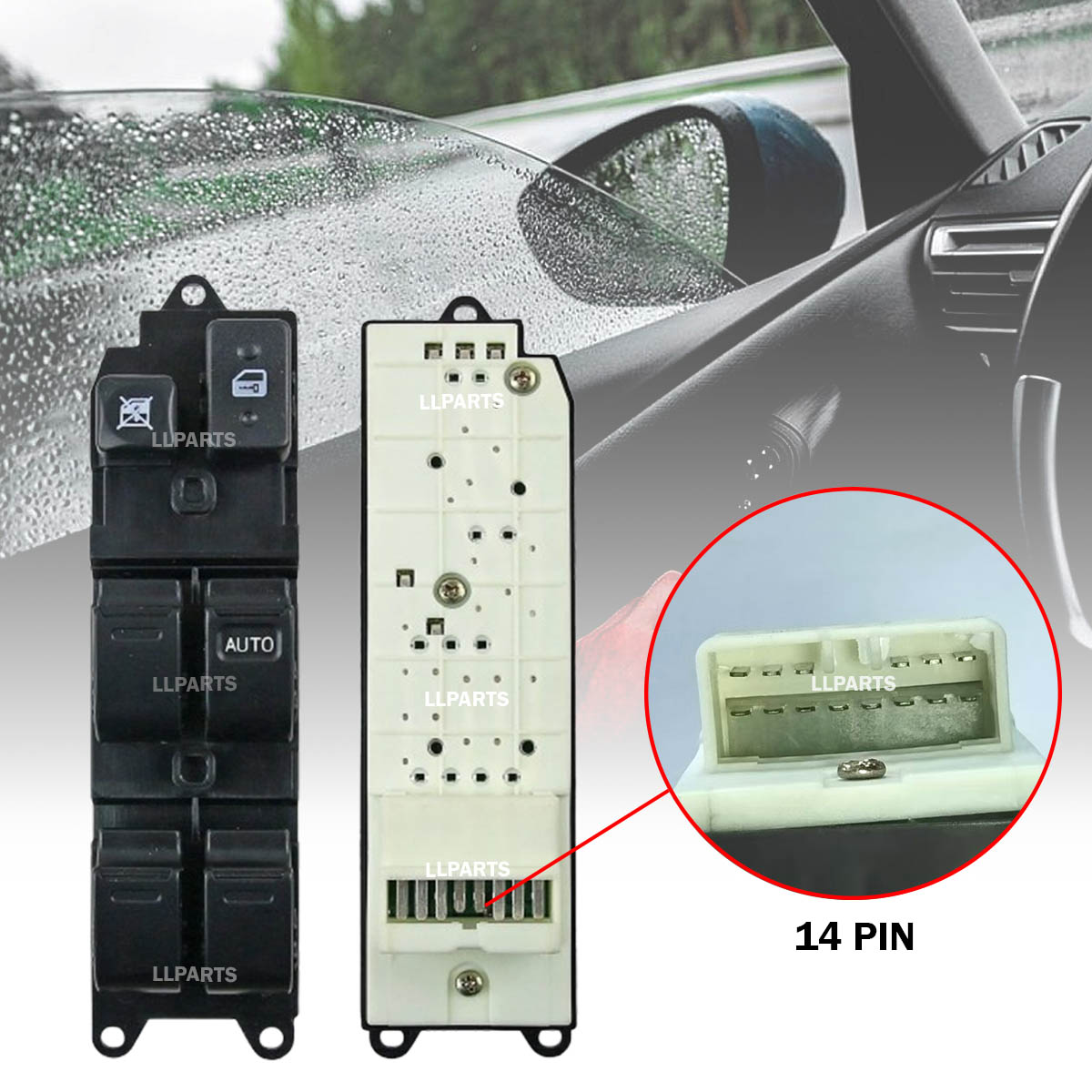 Toyota Unser Old / Camry SXV10 Power Window Main Switch Suis tingkap ...