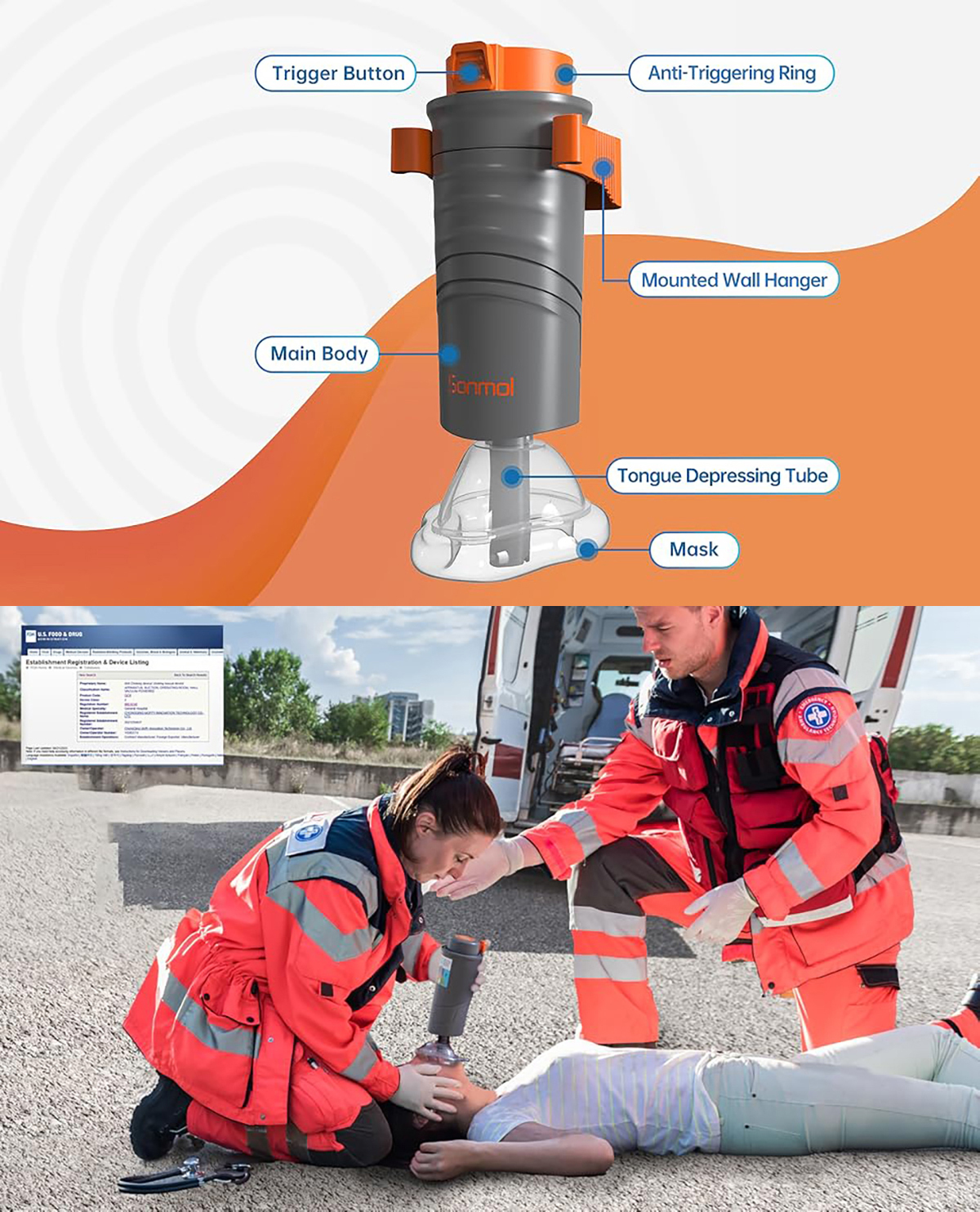 Automatic Choking Rescue Device Portable Anti Choking Device Strong ...