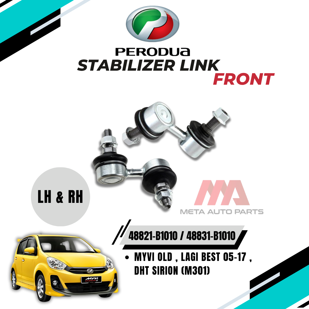 ABSORBER STABILIZER LINK FRONT PERODUA MYVI OLD,LAGI BEST (48821-B1010 ...