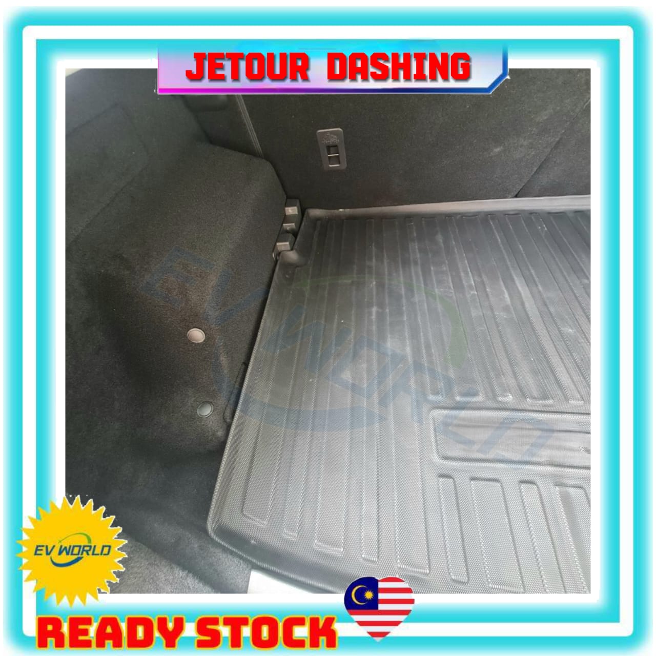 【JT03】JETOUR DASHING TPE Boot Mat Rear Trunk Boot Tray Back Trunk ...