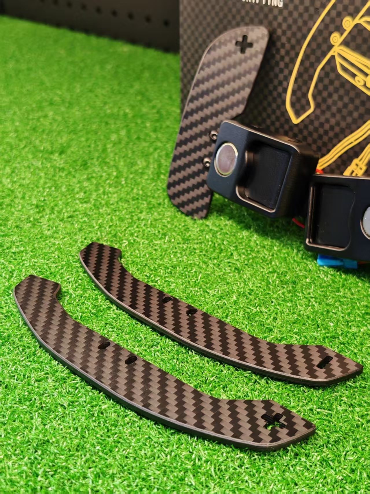 MINI COOPER F SERIES MAGNETIC PADDLE SHIFTER V2 CARBON FIBER PADDLE ...