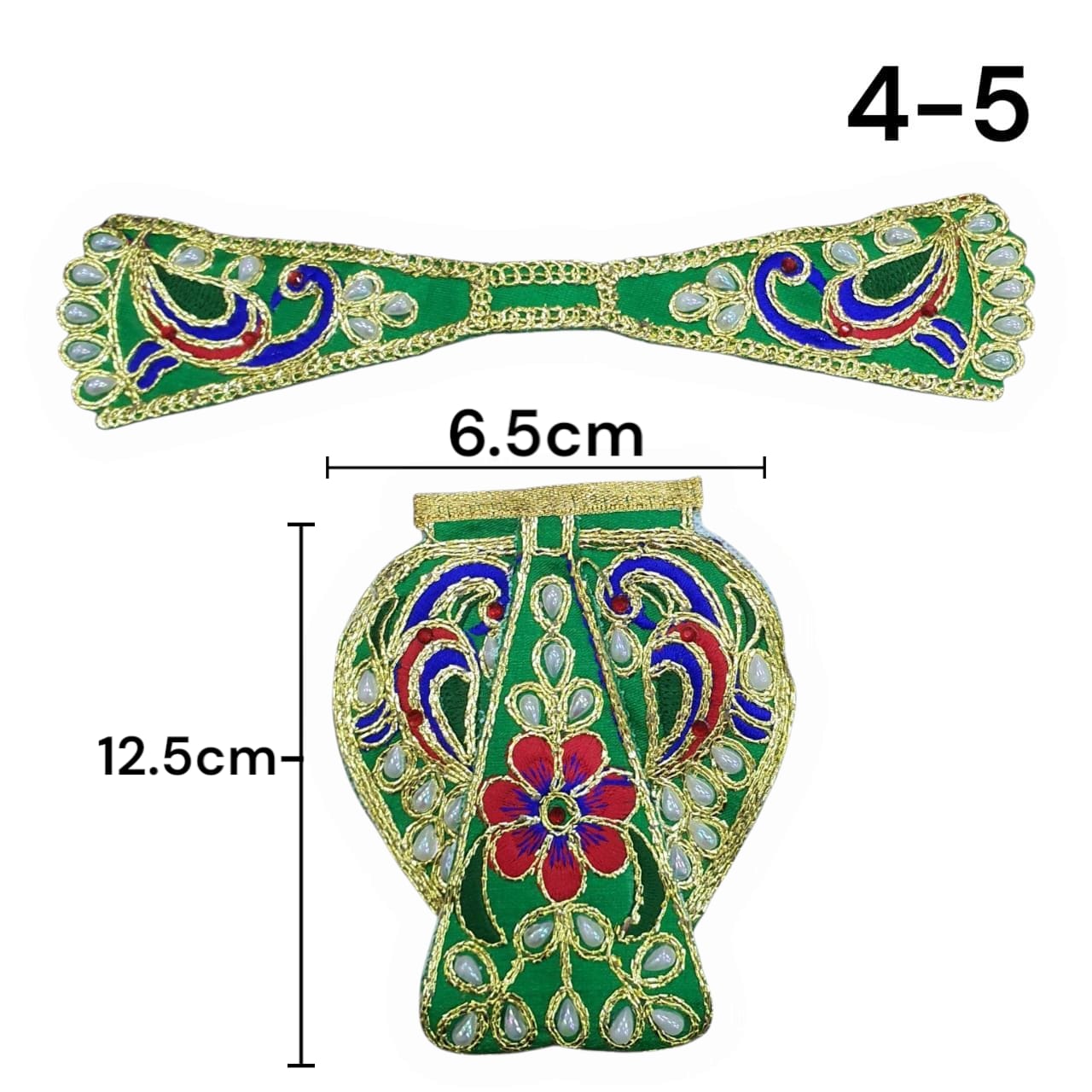 Panjakajam Dothi Decoration for Deity with Fancy Stone Work (Lord ...
